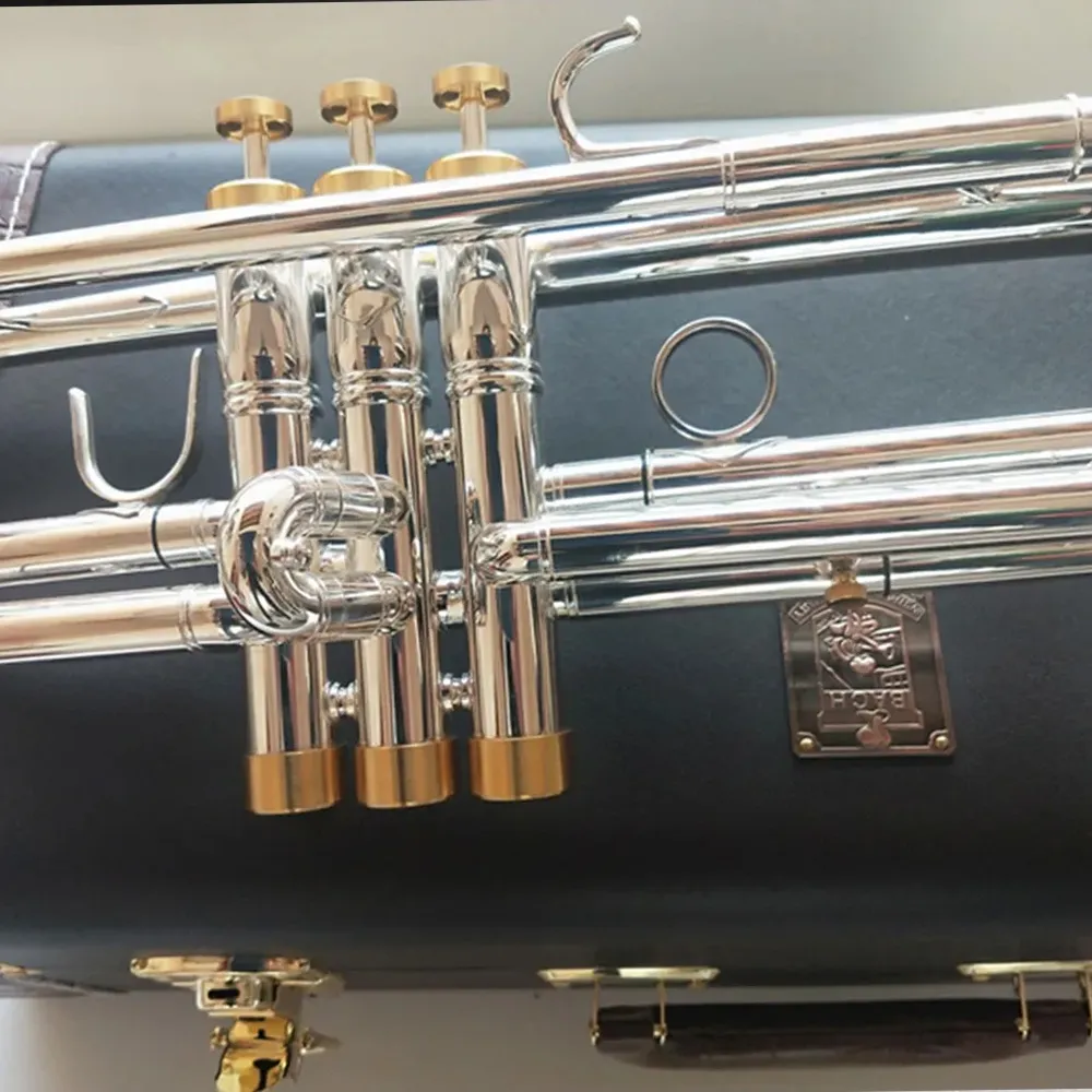 DHgate.com:LT197GS-77 Professional B Flat Silver-Plated Trumpet, Ideal ...