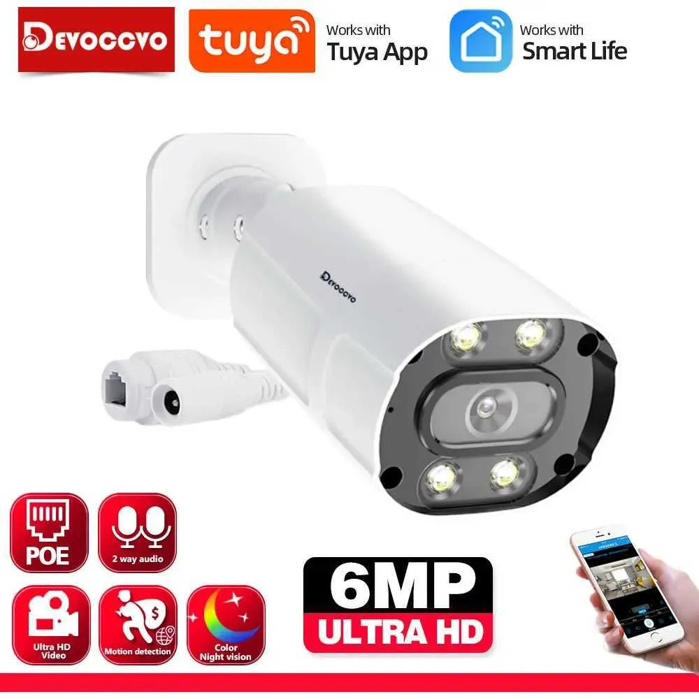 Smart Life 5MP POE Hikvision Wifi Camera Outdoor With Full Color Night ...