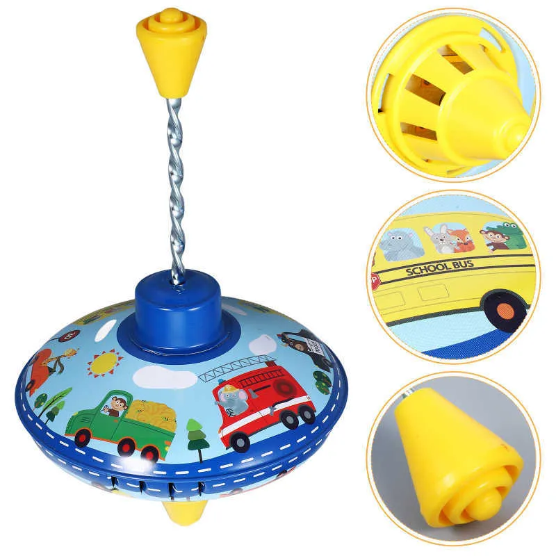 Basket Kids Tin Spinning Top Toy Vintage Metal... From Early_spring1 ...