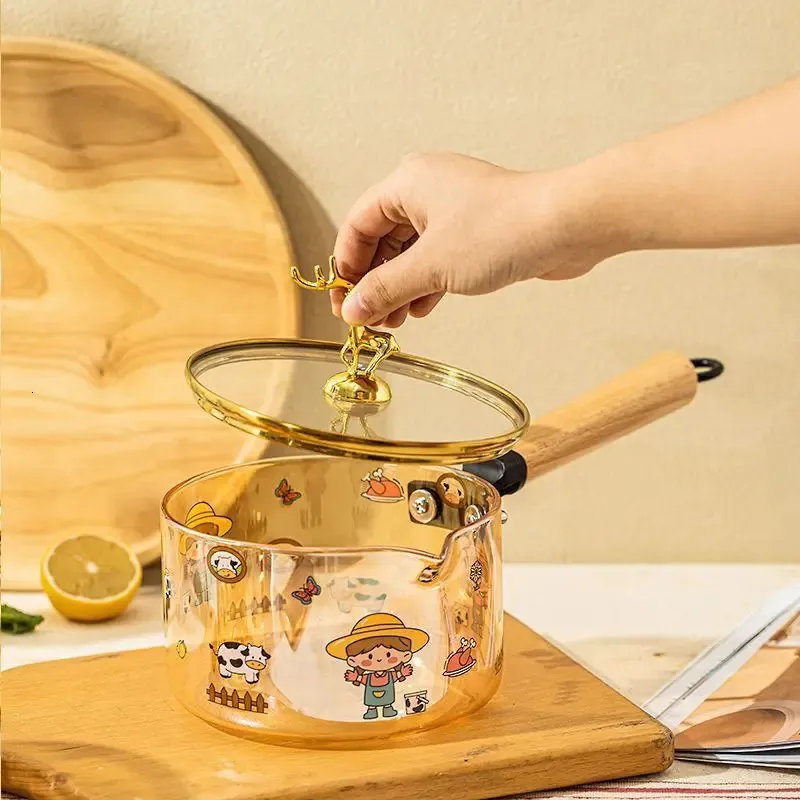 Thermal Power Furnace Heating Milk Pot High Boron Silicon High ...