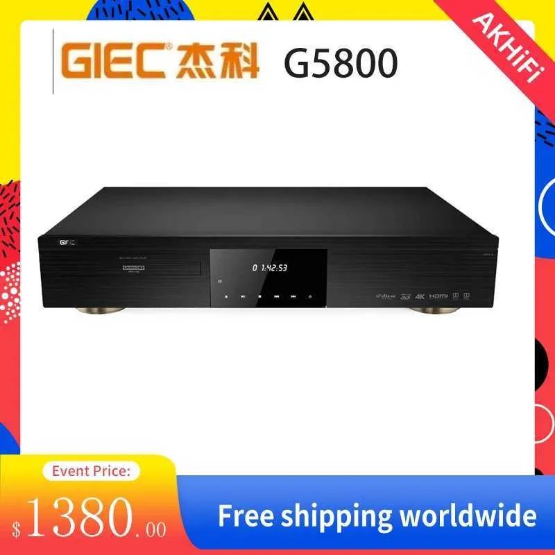 GIEC G5800 4K Blu-ray Player: Dolby Vision, HDR, Ultra HD, Hard Disk ...