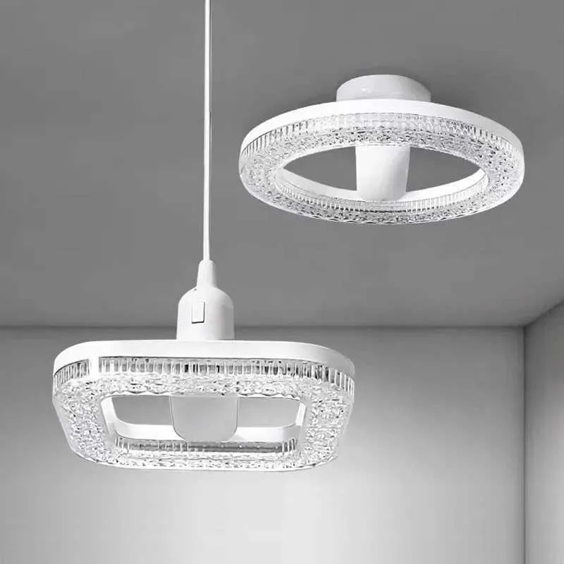 Crystal LED Ceiling Light Fixture - E27 Bulb, Indoor Lighting - Shop ...