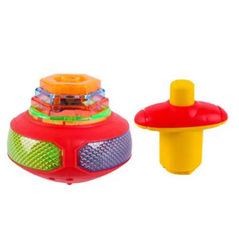 Spinning Top Toy With LED Lights Classic Spinning Gyro Toy For Kids ...