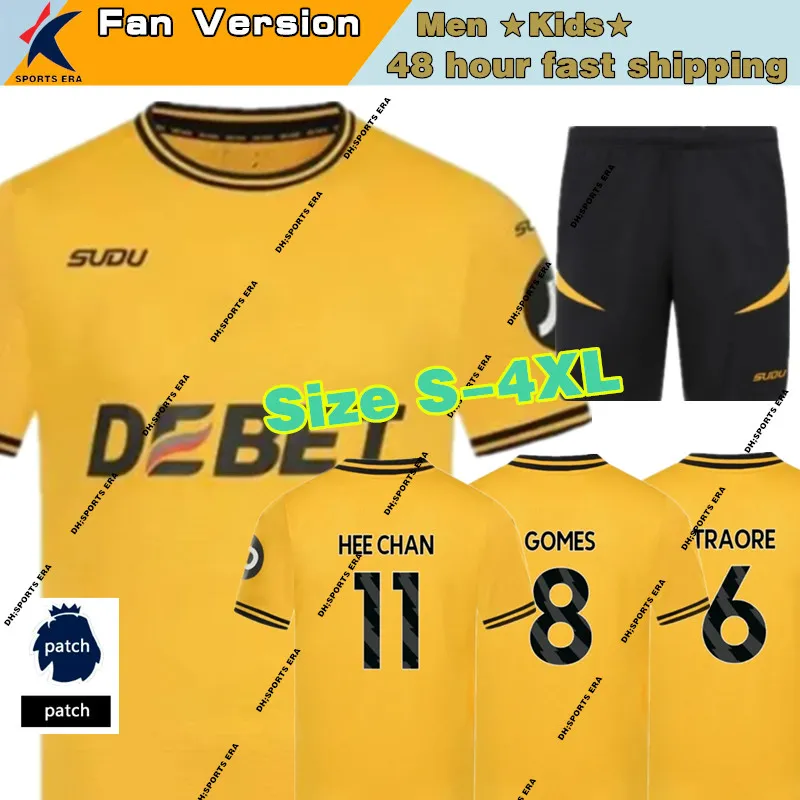 SARABIA Wolves best soccer shirts 2024 - Featuring Trainore, Neto ...