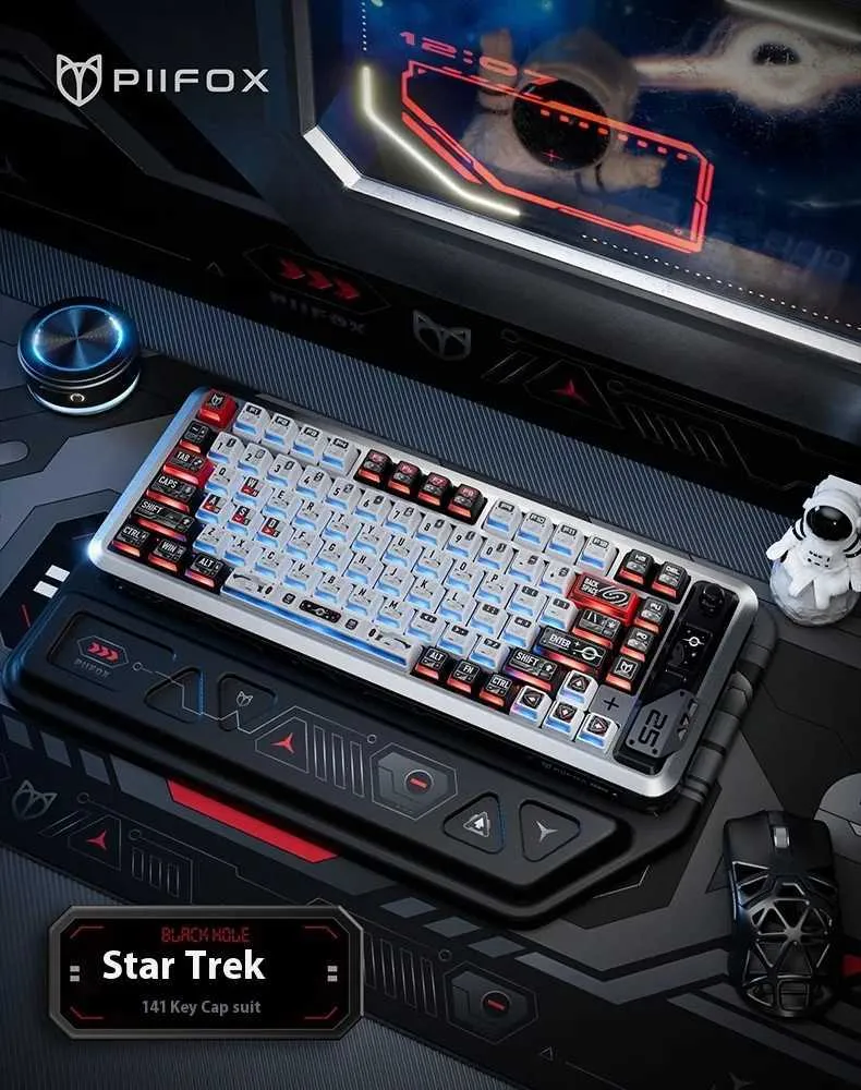 Customizable Star Trek Gaming keyboard caps - Piifox...