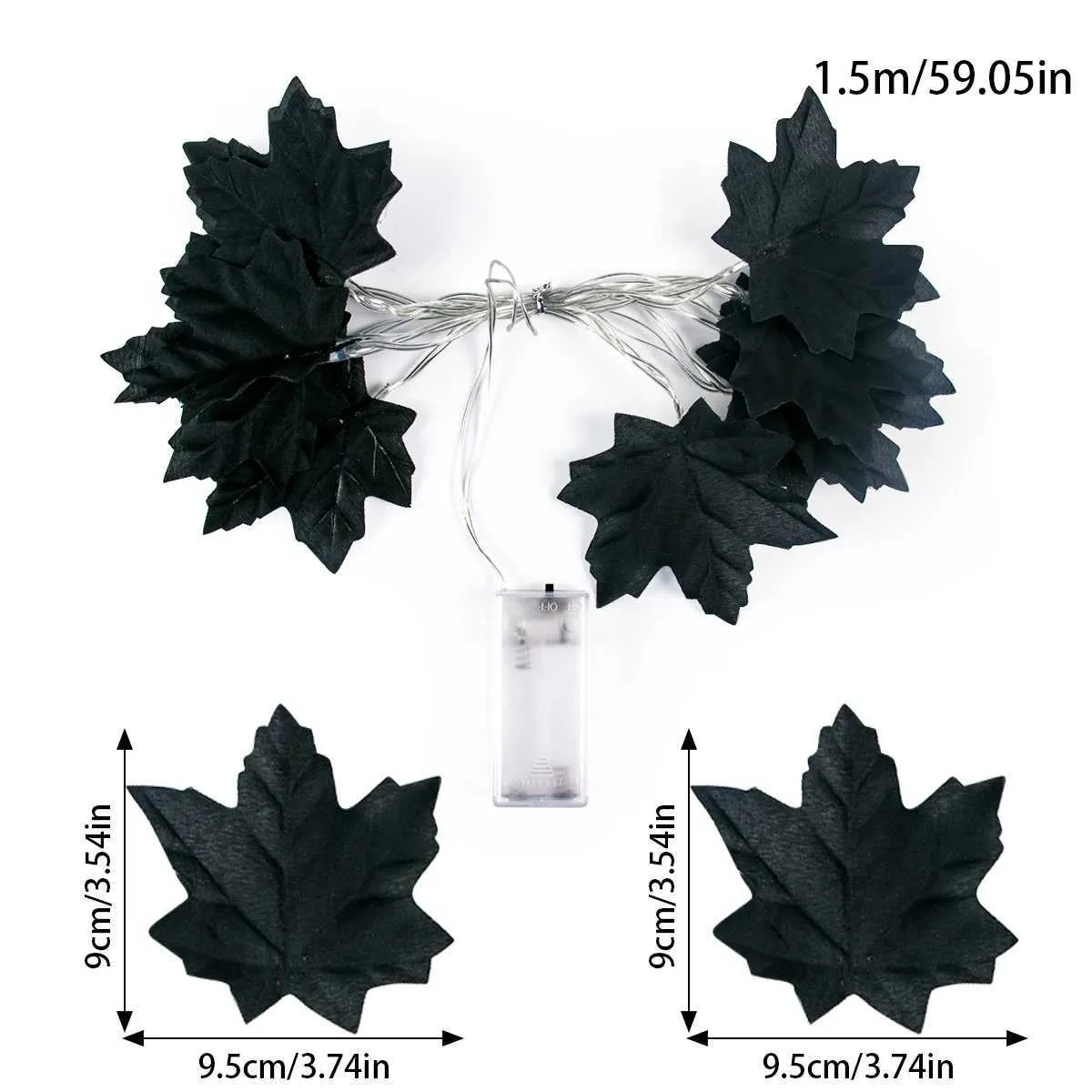 Autumn Harvest: 1.5M LED Pumpkin Maple Leaf String Lights - Best Seller ...