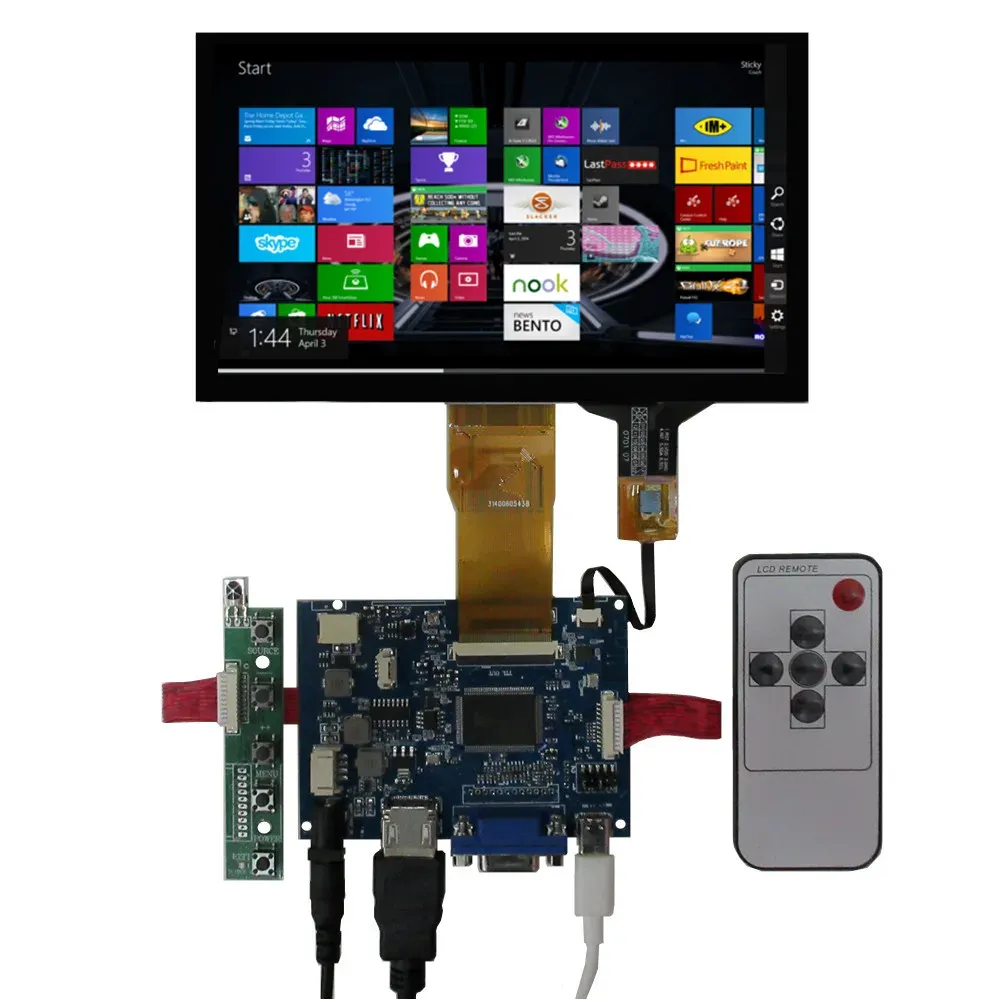 Diy Arduino Lcd Display Project Board For Raspberry Pi Computers 7 Inch