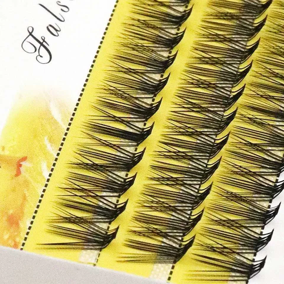 20D L Curl Eyelash Clusters: 60 Bundles, Individual Lashes for 3D ...