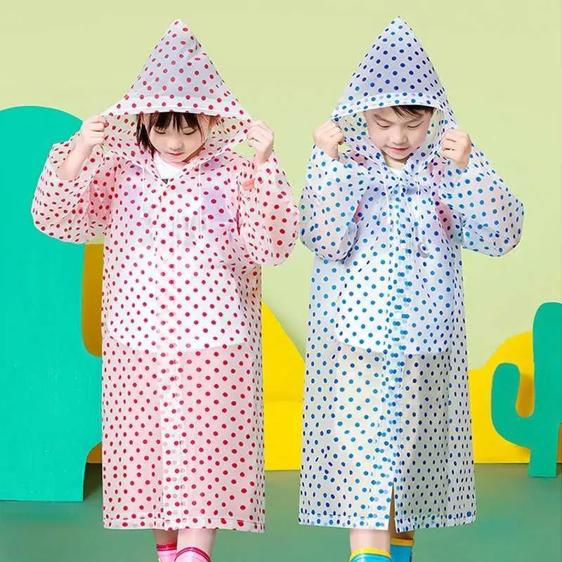 DHgate.com:2024Kids Raincoat EVA Waterproof Hooded Rain Jacket for ...
