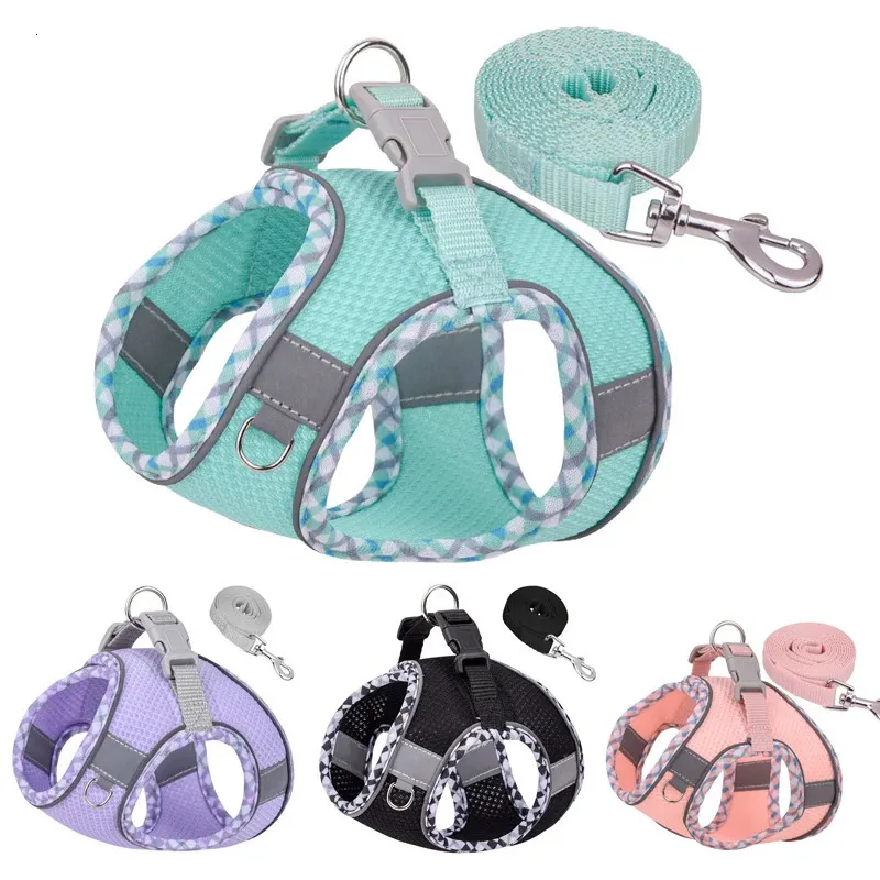 240808 Outdoor Dog Harness And Leash Set Adjustable... From Ukeastore ...