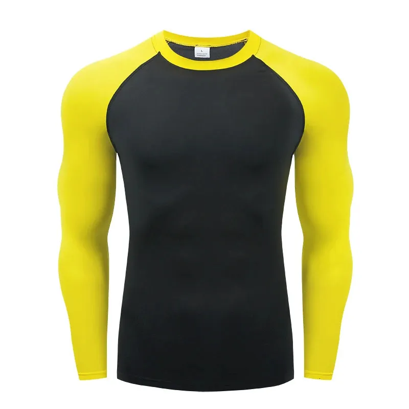 Rashgard Fitness Compression Long Sleeve Compression Shirt For Men Long ...