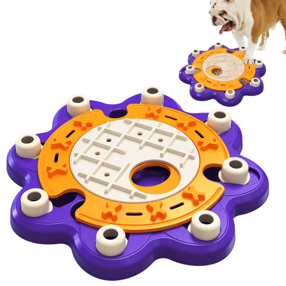 Interactive Dog Treat Dispenser Puzzle Toy - Smart Garden Feeder, Slow ...