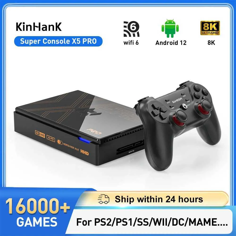 Super Console X5 PRO: Retro Game Console with 16000+ Games, 4TB Storage ...