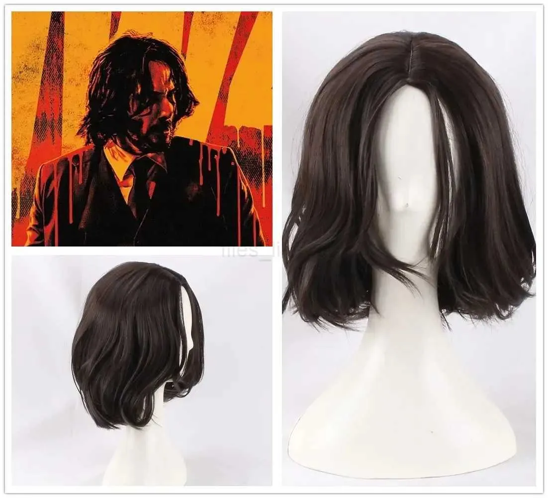JOHN Wick Wig Cosplay Corto Cabezado Cabezo Cordano Cabezo Daily ...