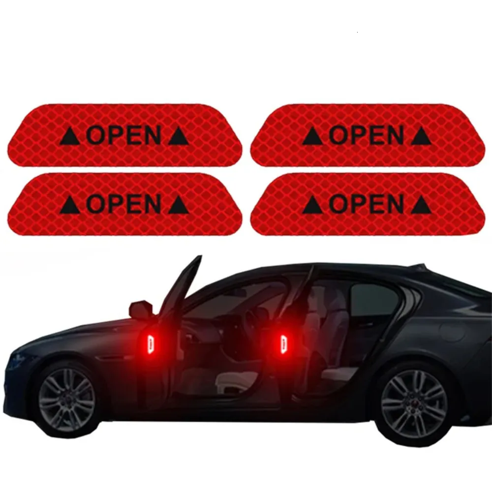 Reflective Car Door Safety Stickers: Enhanced Visibility & Protection ...