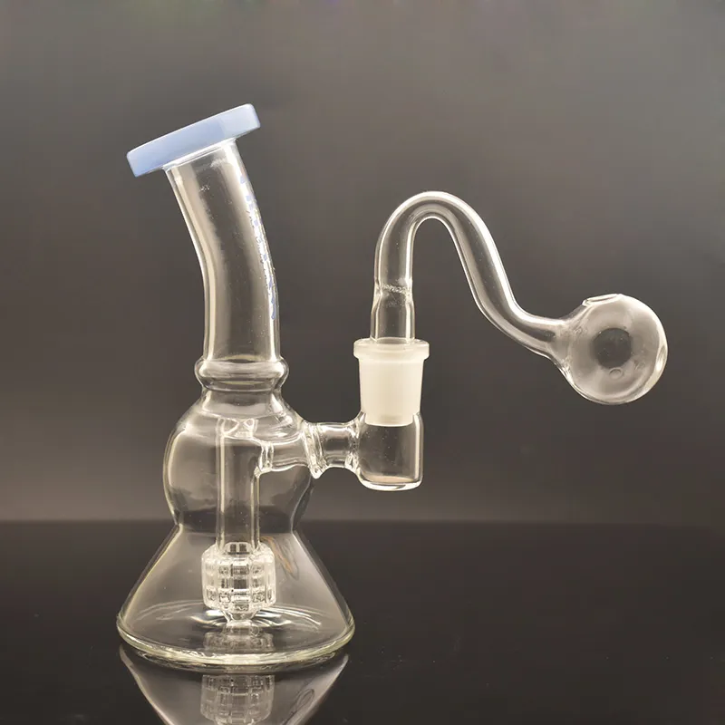 Glass Beaker Bongs Showerhead Matrix Percolator Birdcage Perc Mini ...