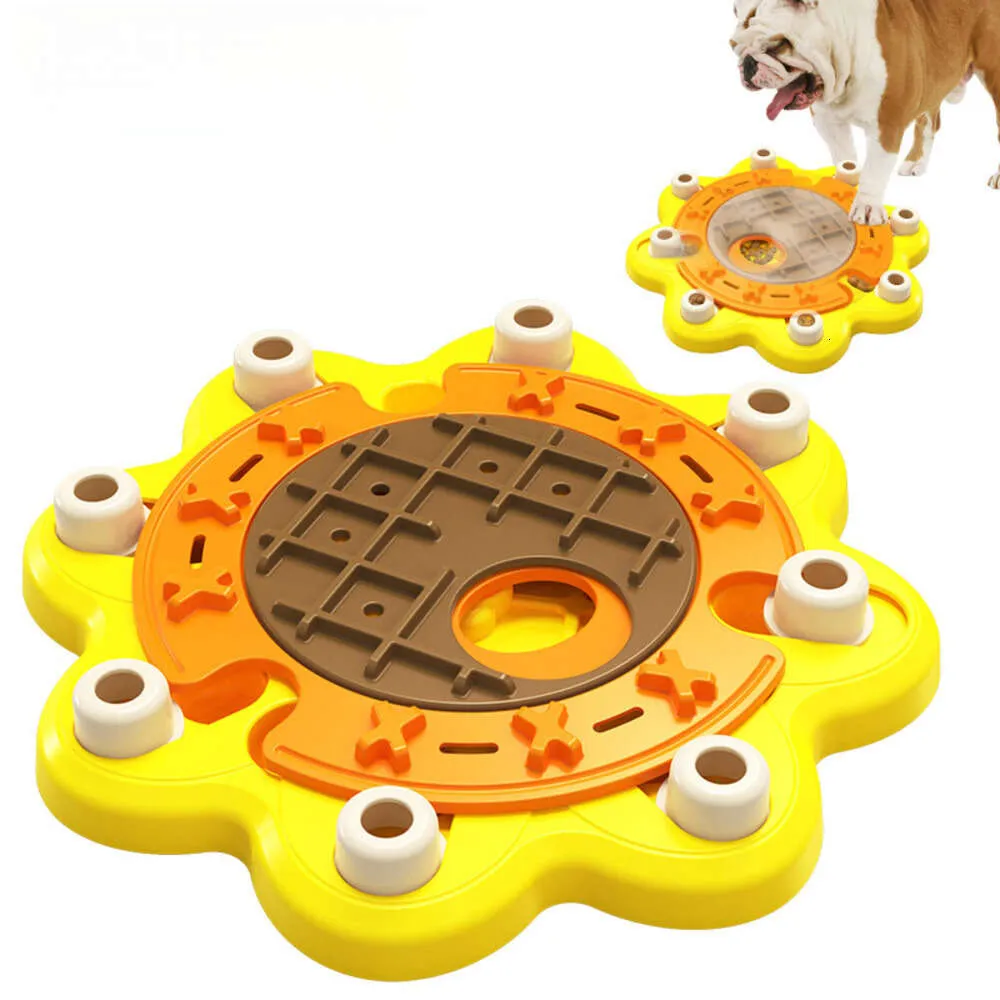 Interactive Dog Treat Dispenser Puzzle Toy - Smart Garden Feeder, Slow ...