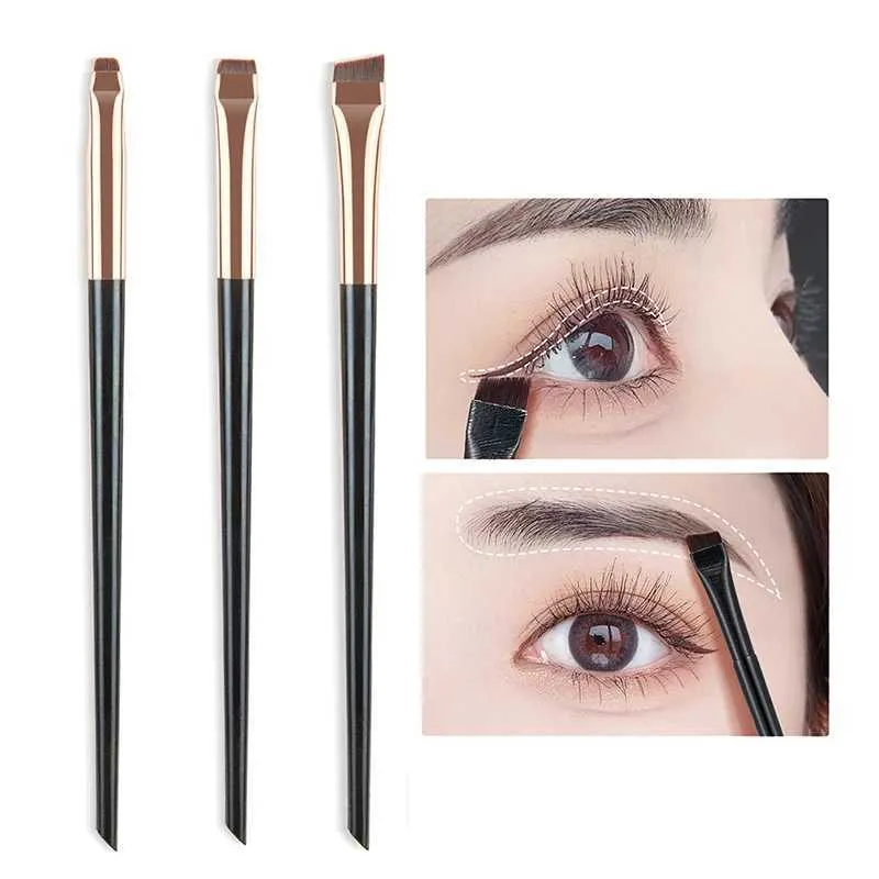 Fine Edge Brow Brush Set - Flat Angle, Portable Contour Tool - Shop Now ...