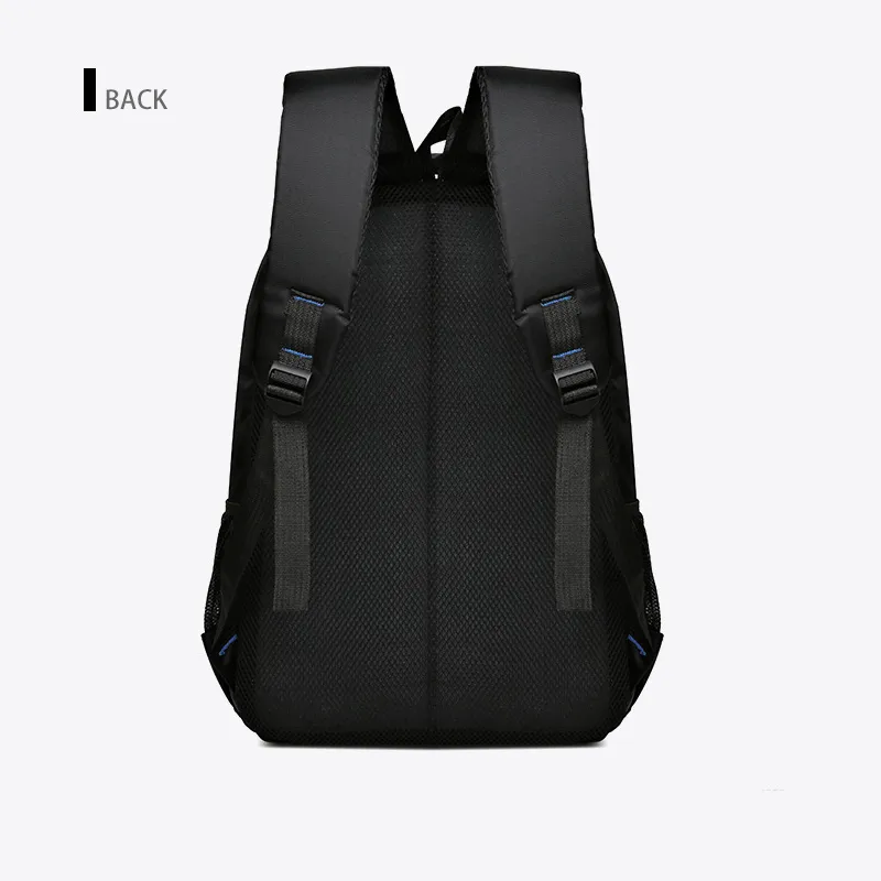 Large Capacity Travel Backpack for Men - Oxford Laptop Backpack, Solid ...
