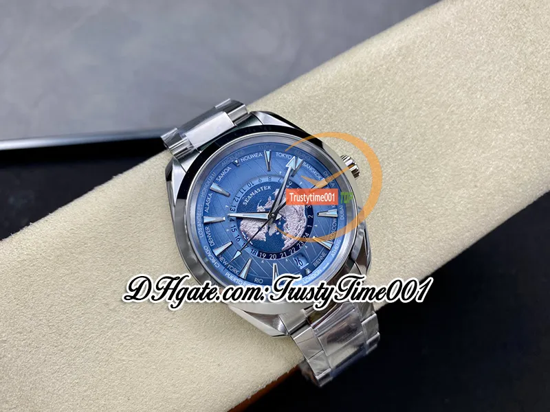 DHgate.com:VSF Aqua 150M 220.10.43.22.03.002 GMT Worldtimer A8938 Automatic Mens Watch 43mm ...
