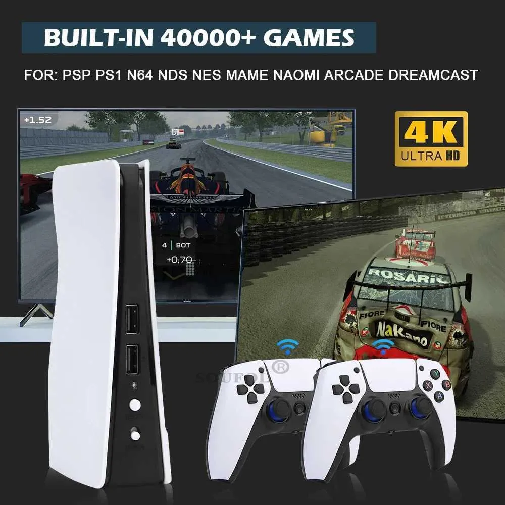 DHgate.com:GB5 Game Console with 64GB/128GB, Preloaded 40000 Games, HD ...