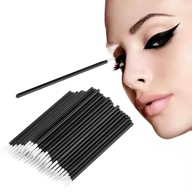 Disposable Eyeliner & Lash Applicator Brushes - 5/- Perfect for Makeup ...