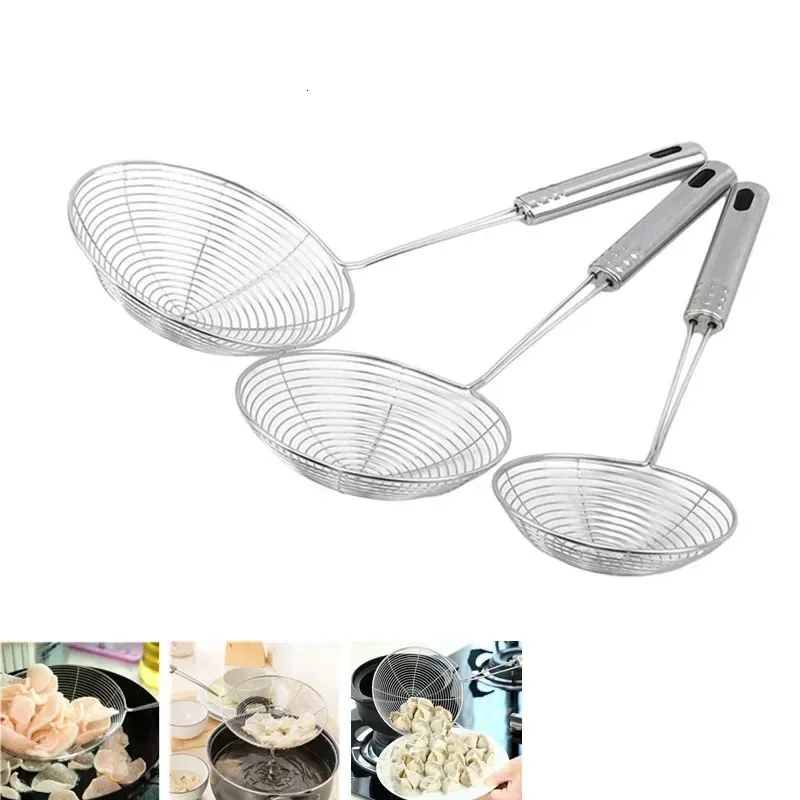 DHgate.com:Premium Stainless Steel Skimmer/Colander with Fine Mesh ...