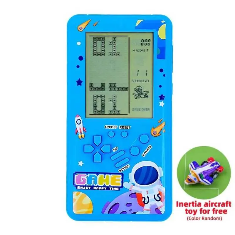 Portable Retro Game Console - 999 in 1 Classic Games, Colorful Brick ...