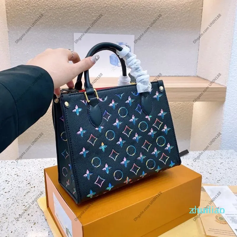 Designer Handbag - Elegant Shoulder Bag with Dust Bag & Detachable ...