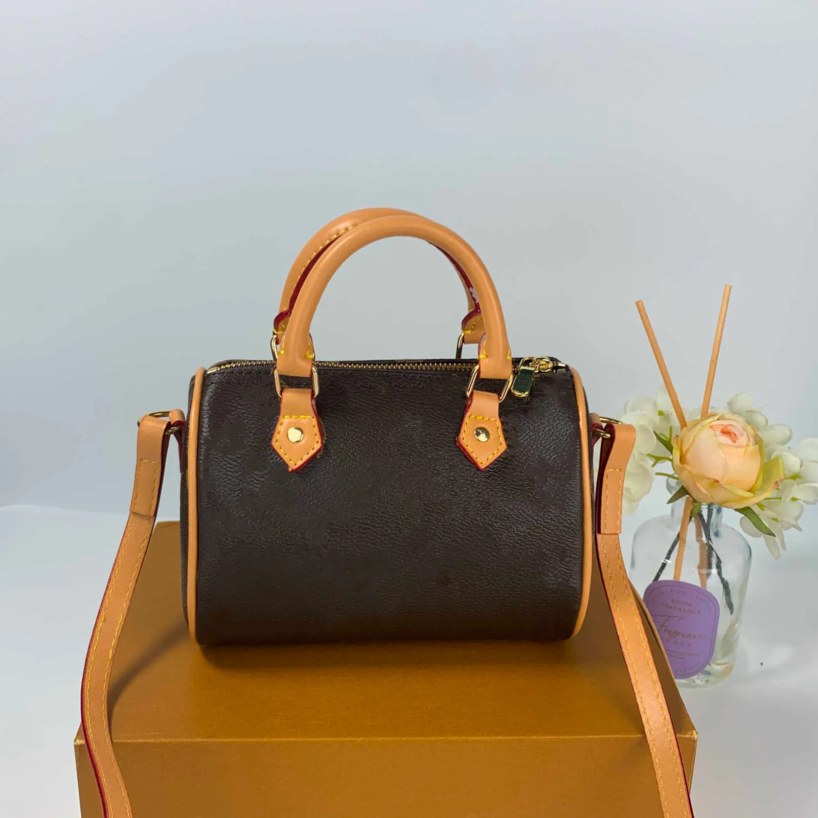 Mini Crossbody Bag: Stylish Leather & Denim Shoulder Bag, Small Tote ...