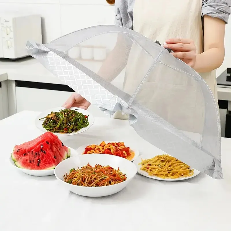 Mesh Food Cover Dome 5-Pack Pop-Up Mesh Food Covers - Green, 30cm ...