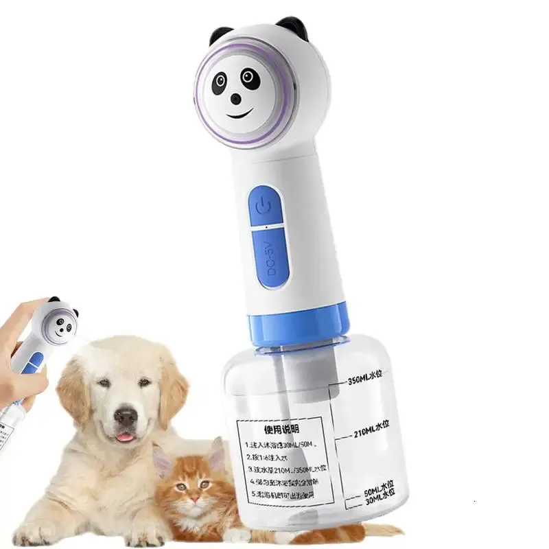 Dog Shampoo Foamer Electric Foaming Frother Dispenser Rechargeable ...
