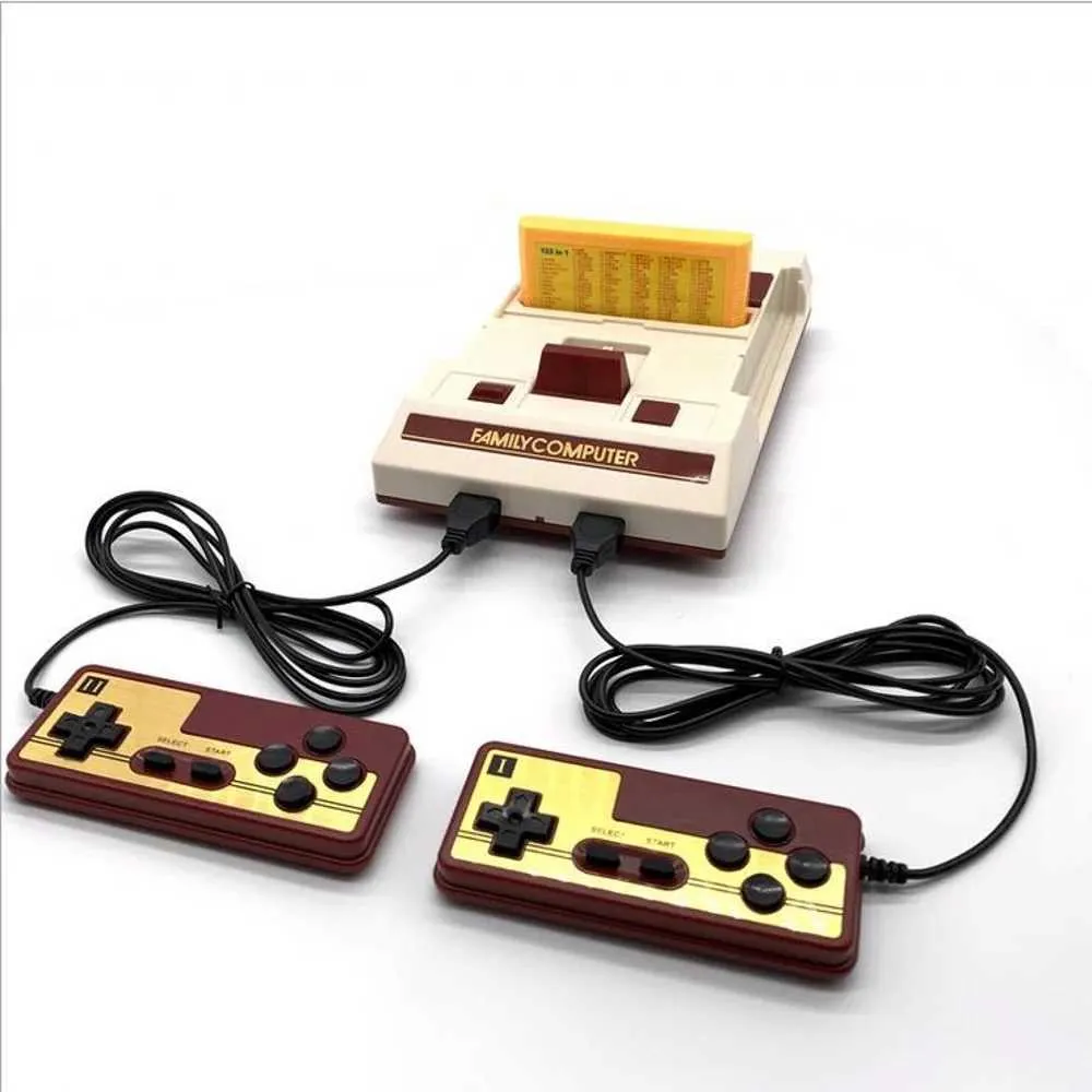 8-Bit Retro Game Console - 632 Classic Games, Dual Controllers, TV ...