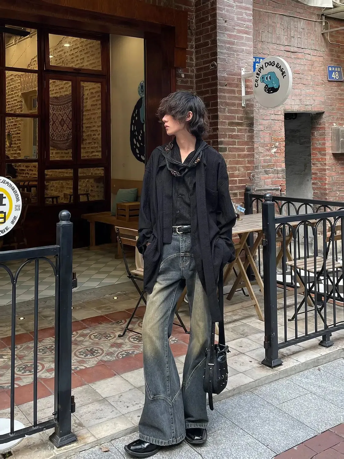 Retro Straight Leg Jeans: Trendy Wide Leg Casual Pants, Premium Quality ...