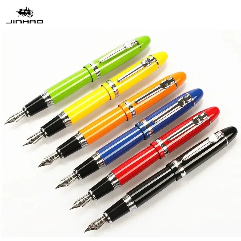 JINHAO 159 Fountain Pen - Premium 18KGP Nib 0.7mm - Smooth Writing ...