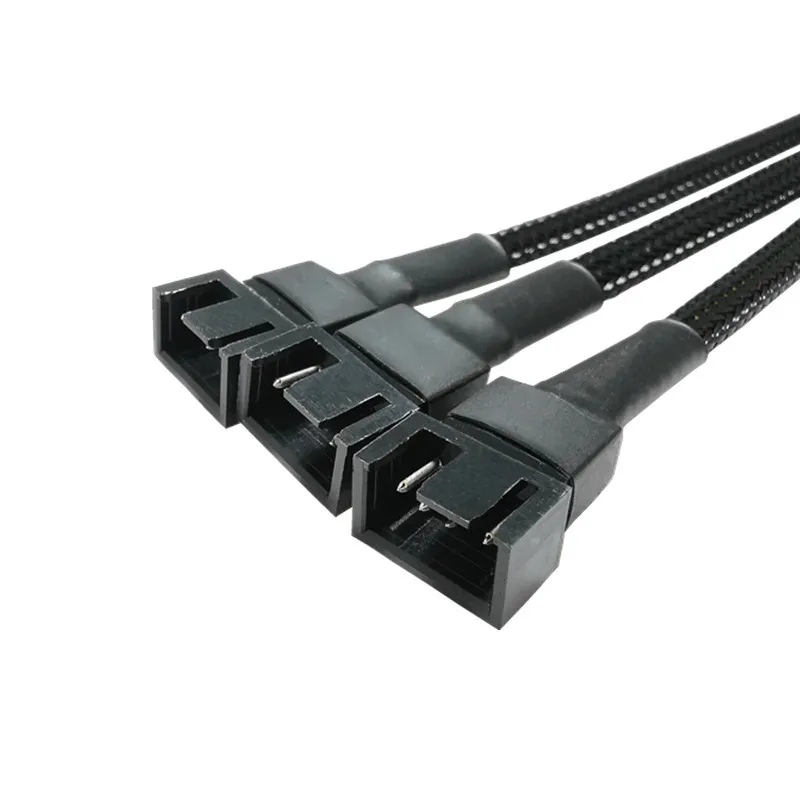 DHgate.com:PWM Fan Extension Cable: 3-Pin & 4-Pin Connectors, Needle ...