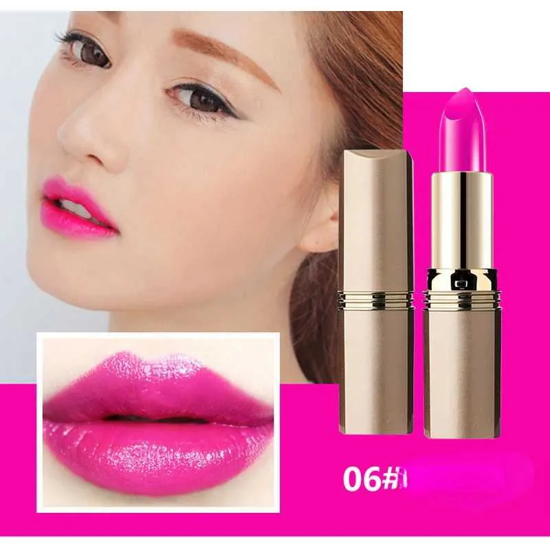 Waterproof Long-Lasting Pink Lipstick - Velvet Matte Finish, Rose Red ...