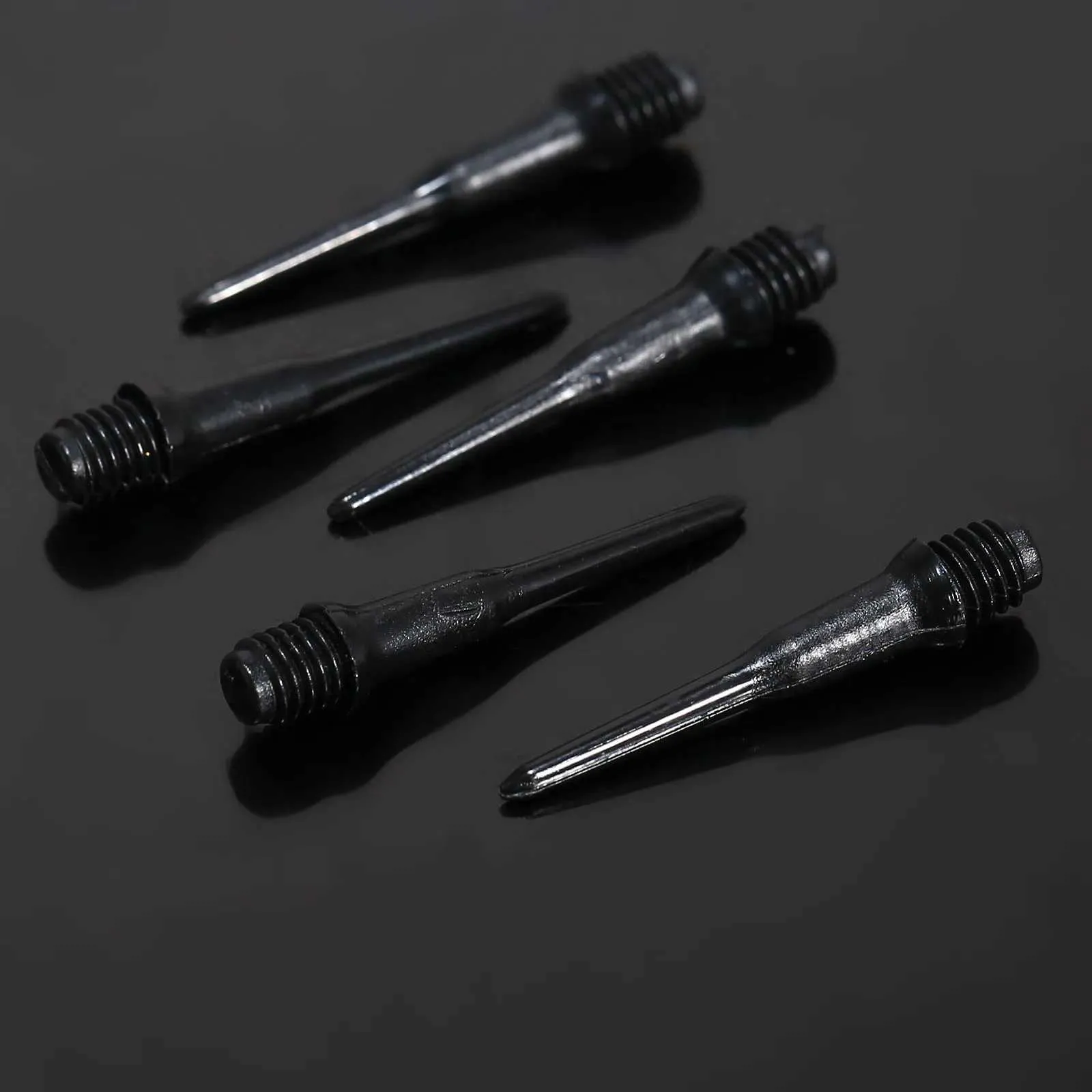 50-Piece Short Soft Tip Dart Set: 4.5mm Thread, Durable Stubby Points ...