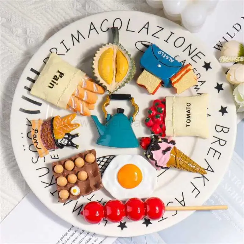 AccessoriXJ 3D Food Model Fridge Magnets Bread,... From Swagger_fashion ...
