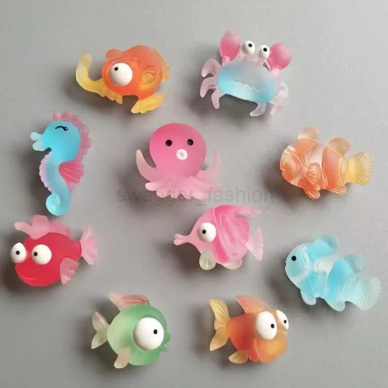 Series Marine Tropical Fish Crab Clown Fish Resin Refrigerator Magnets ...
