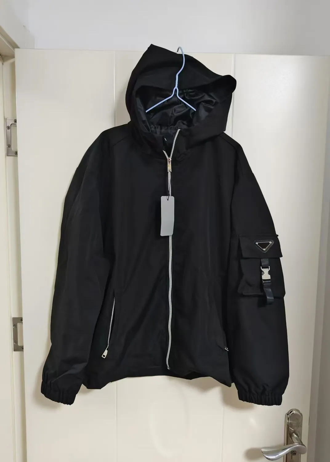 High Quality Men's Designer Thin Hoodrich Jacket With Inverted Triangle ...