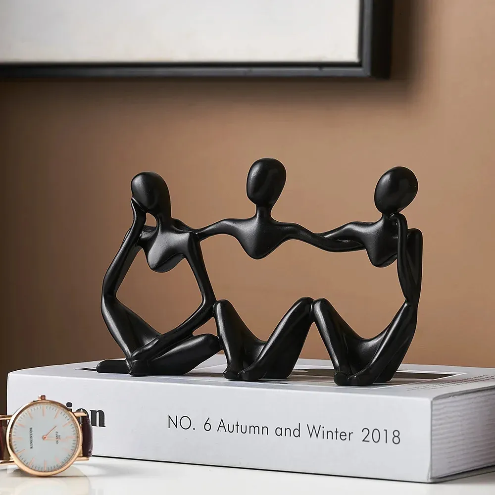 Home Interior Masterpiece Figurines: Modern Decorative Sculptures For ...
