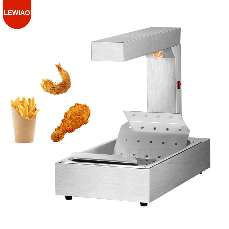 French Fries Chip Warmer Display Showcase Fast Food Places Equipment ...