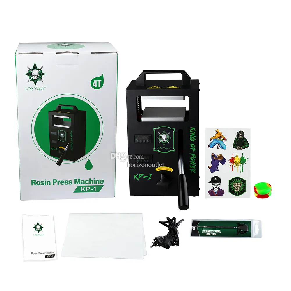 LTQ Vapor KP1 Rosin Press Machine 4 Ton, Temperature Adjustable, Extracting Tool Kit For Wax ...