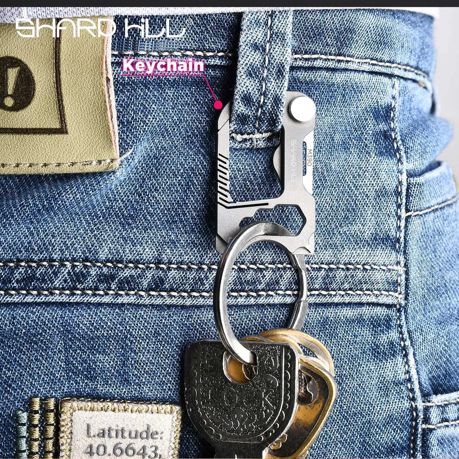 Titanium Multi-Tool Keychain - Emergency EDC, Bottle Opener ...