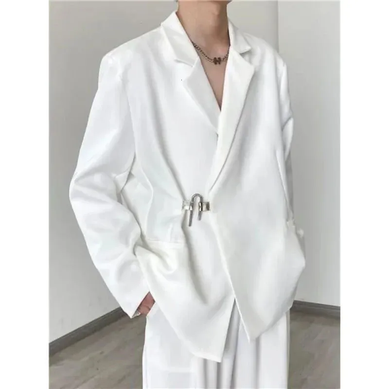 Men's Spring/Summer Casual Suit Jacket - Solid Color, Single Button ...