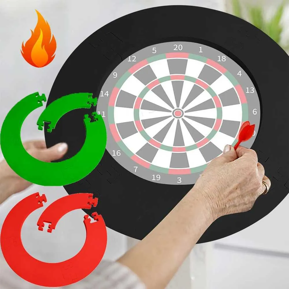 EVA dartboard and darts Surround Jigsaw Ring Design Splicing for Wall ...