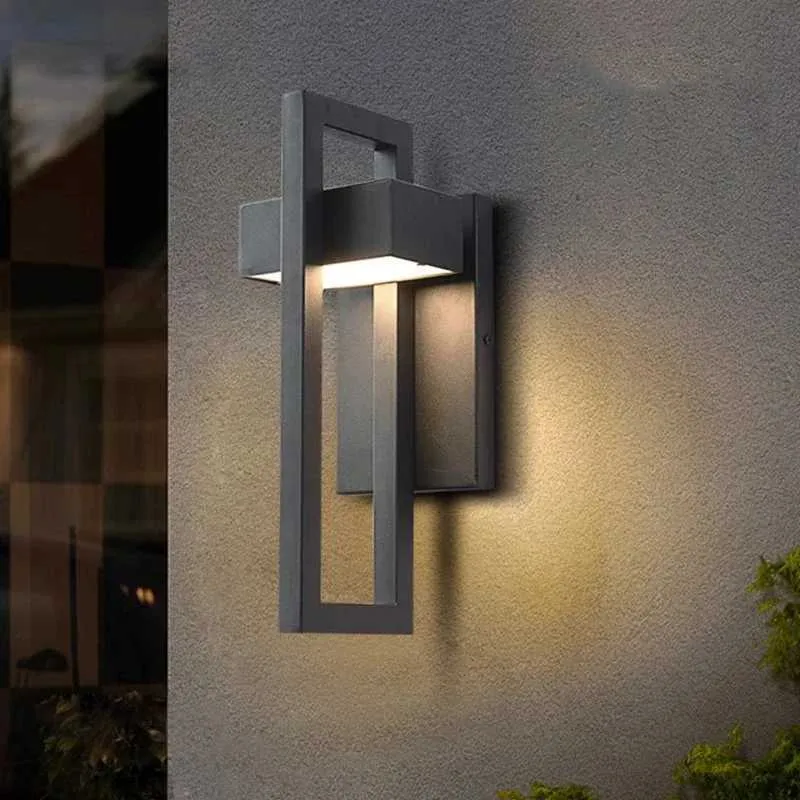 Outdoor Wall Lamps Modern Creative Geometric Shape... From Casual_love ...