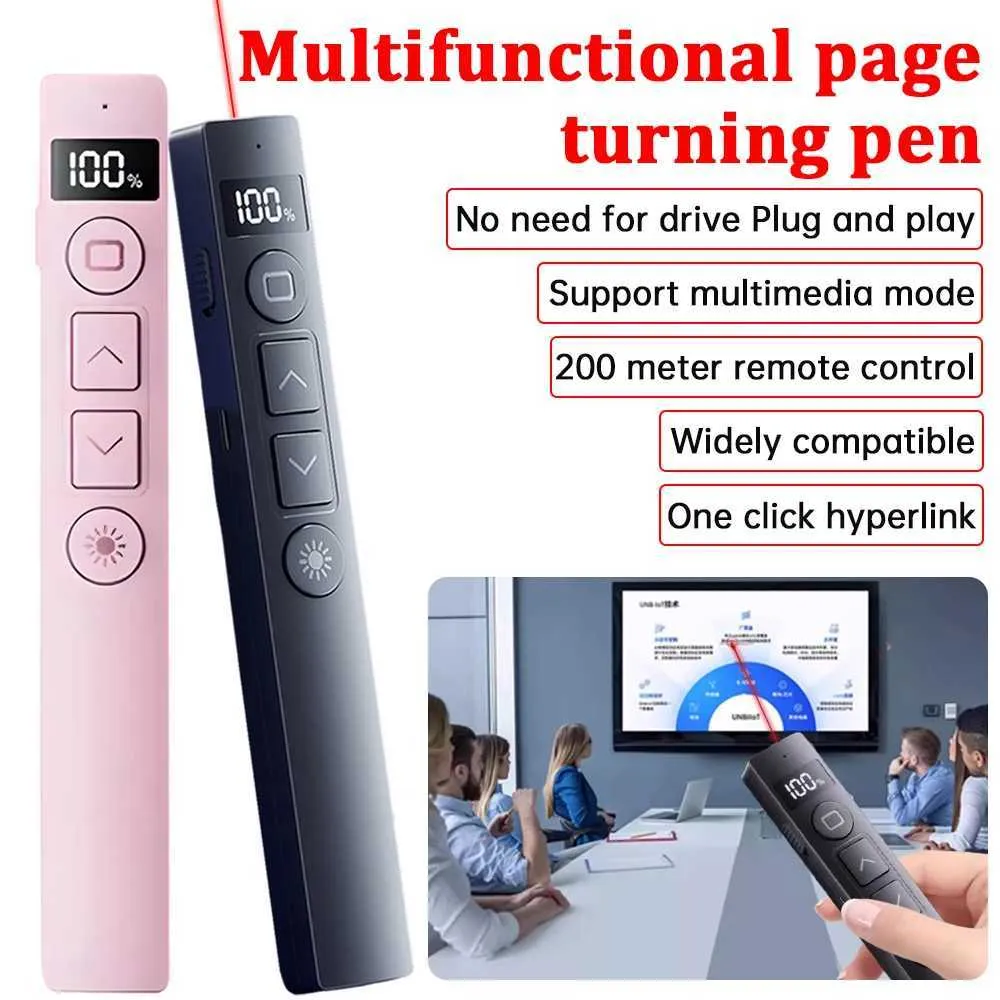 Presentation Mouse Pen With Laser Pointer Wireless Remote Control ...