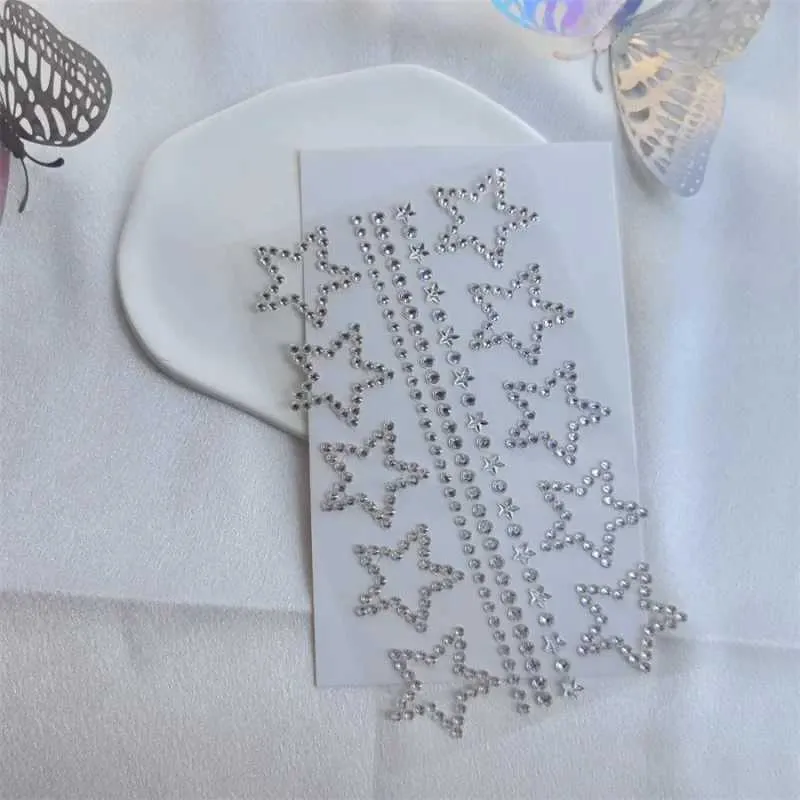 3D Star Face & Body Stickers: DIY Makeup Tattoos for Music Festivals ...